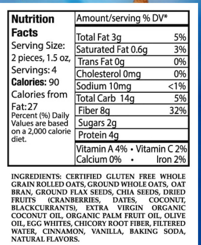 Alyssa’s oatmeal bites 4pack – Delysfoods